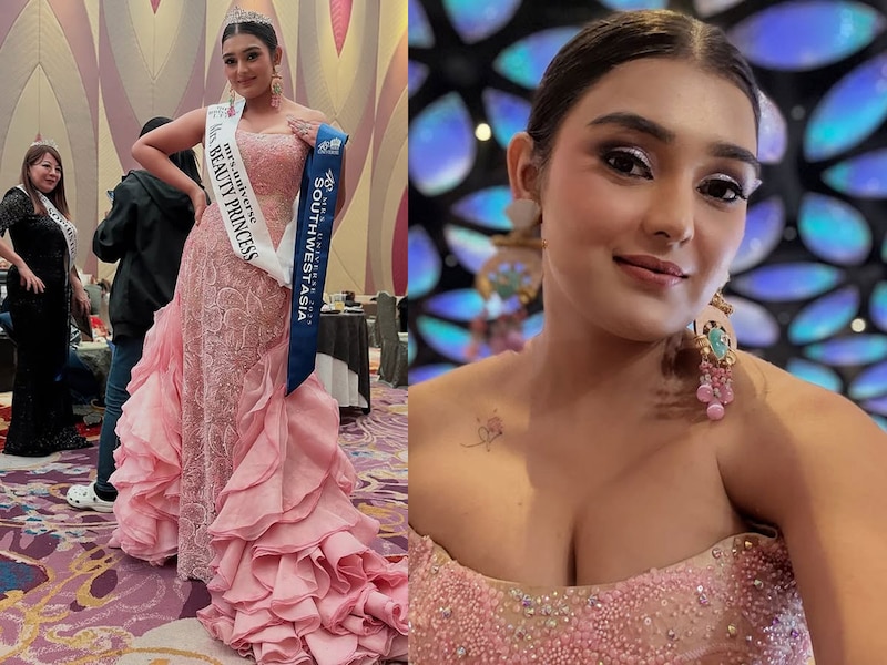 shivika singh bais became Mrs Universe Beauty Princess 2025 philippines | तान्या मित्तल के बाद ...