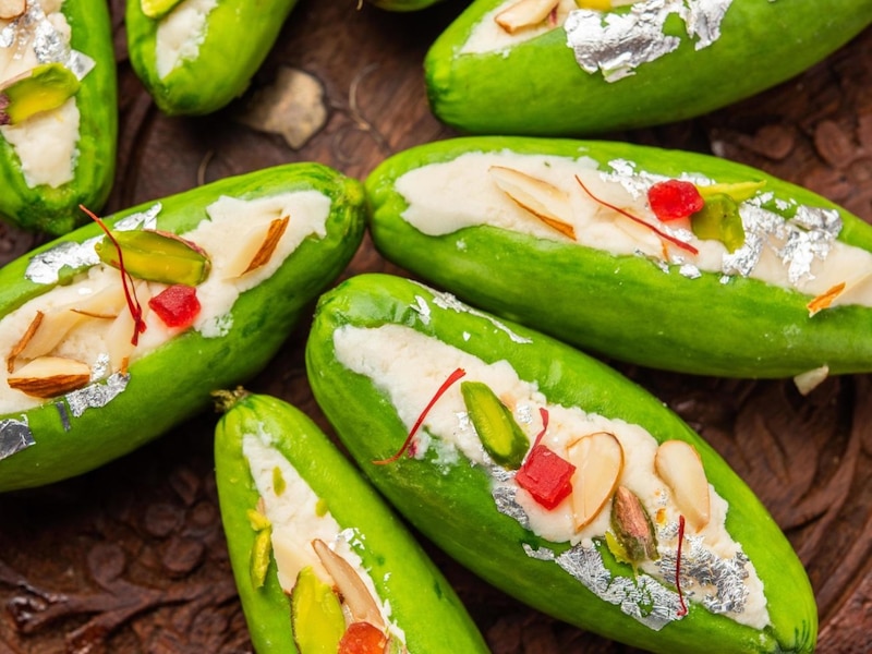 parwal mithai recipe how to make parval ki mithai diwali special sweet ...