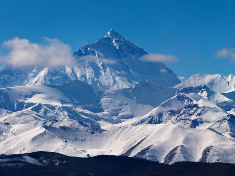NASA scientist shared a picture of Mount Everest from space India also ...
