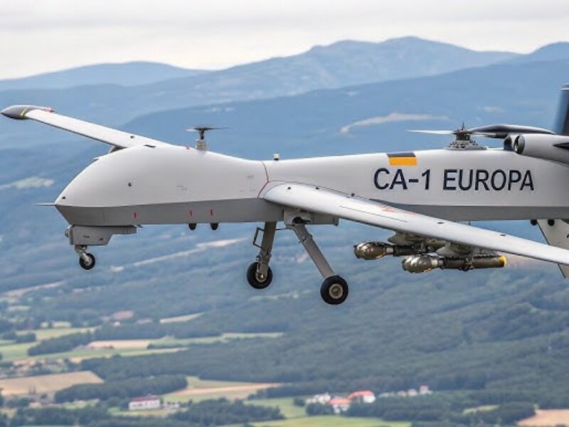 germany unveiled CA1 Europa ai fighter jet which does not need any ...