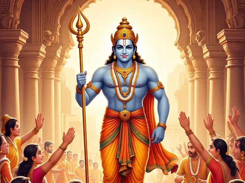 do you know ram ka ayodhya aagman kab hua bhagwan ram kiske sath ...