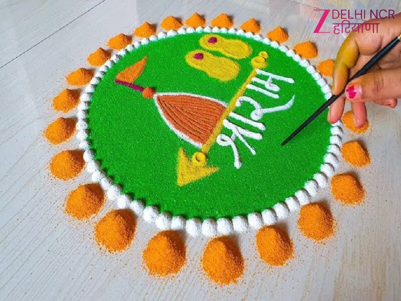 Ram Mandir Rangoli Design: दिवाली पर ऐसे बनाएं प्रभु श्रीराम वाली ...