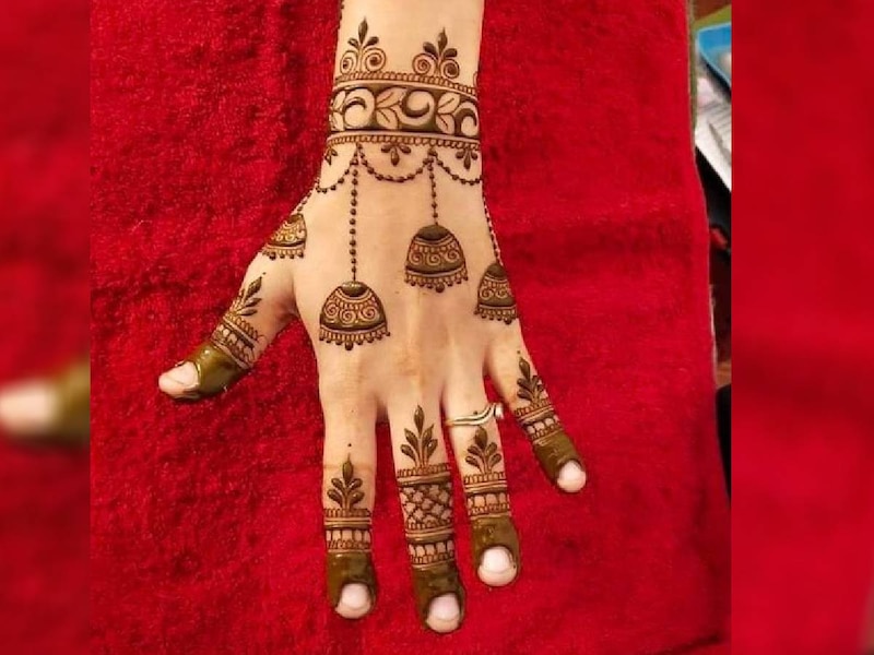 bhai dooj 2025 mehndi designs latest trendy mehndi design photos | भाई ...