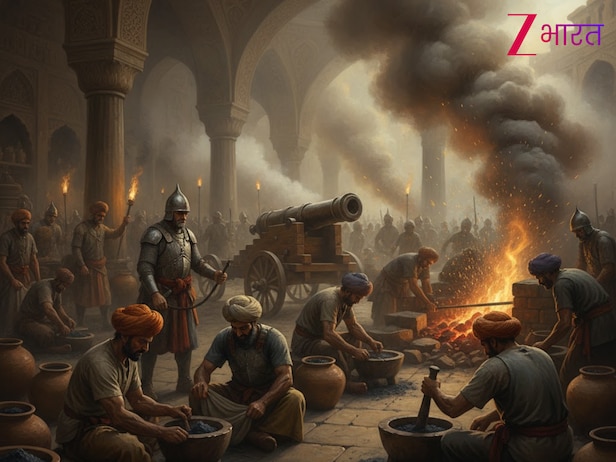 history of first gunpowder in india mohammad bin tughlaq delhi ...