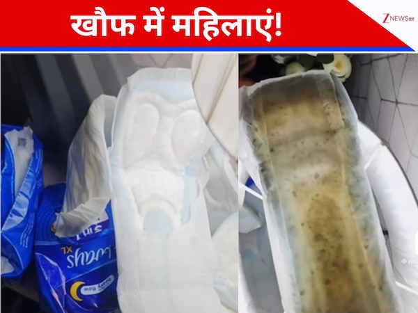 viral woman brought new sanitary pad packet and shocked to find mold in ...