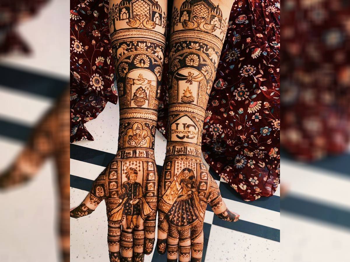 bridal mehndi designs 2025 unique latest bridal mehndi designs for ...