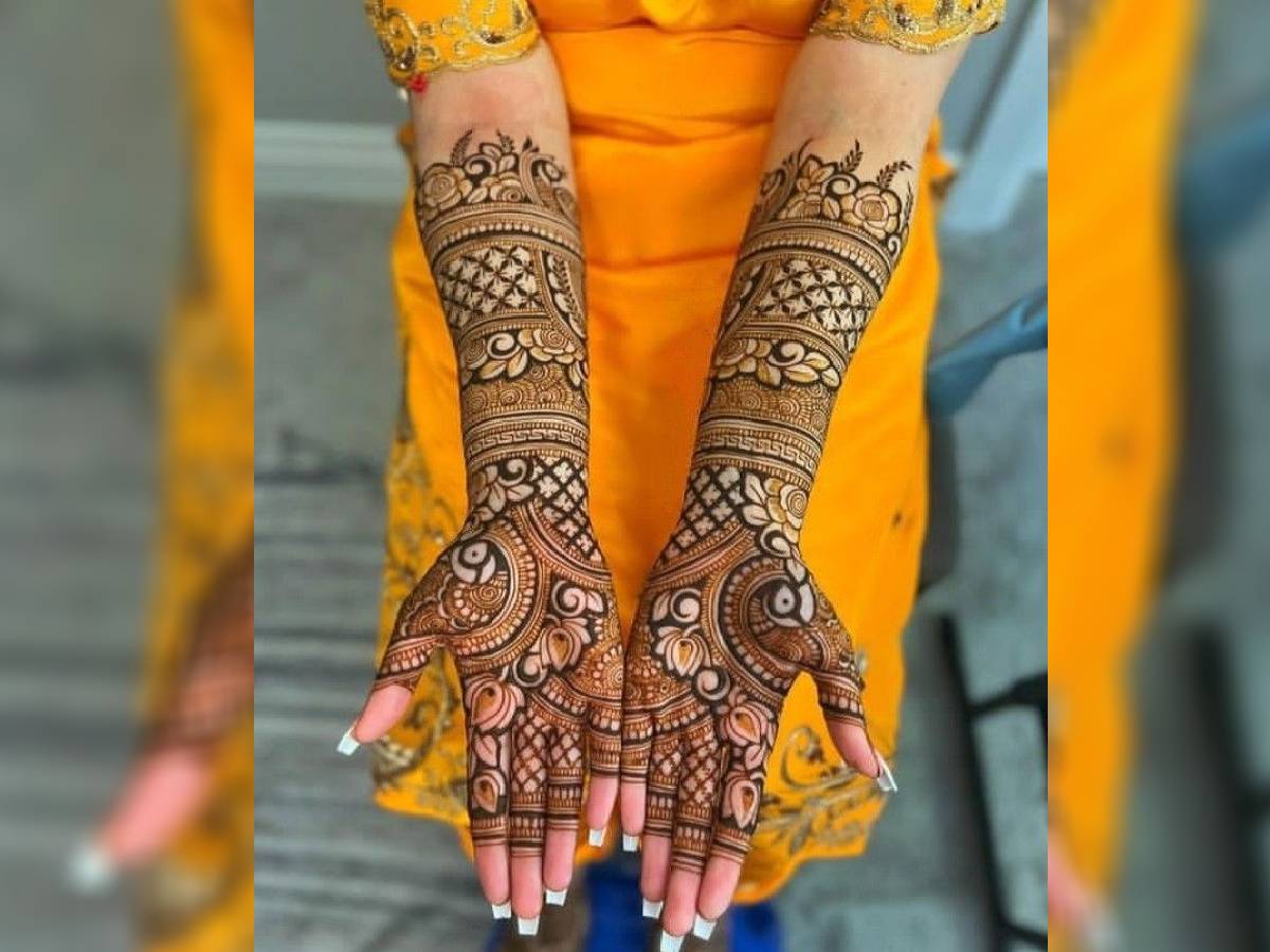 bridal mehndi designs 2025 unique latest bridal mehndi designs for ...