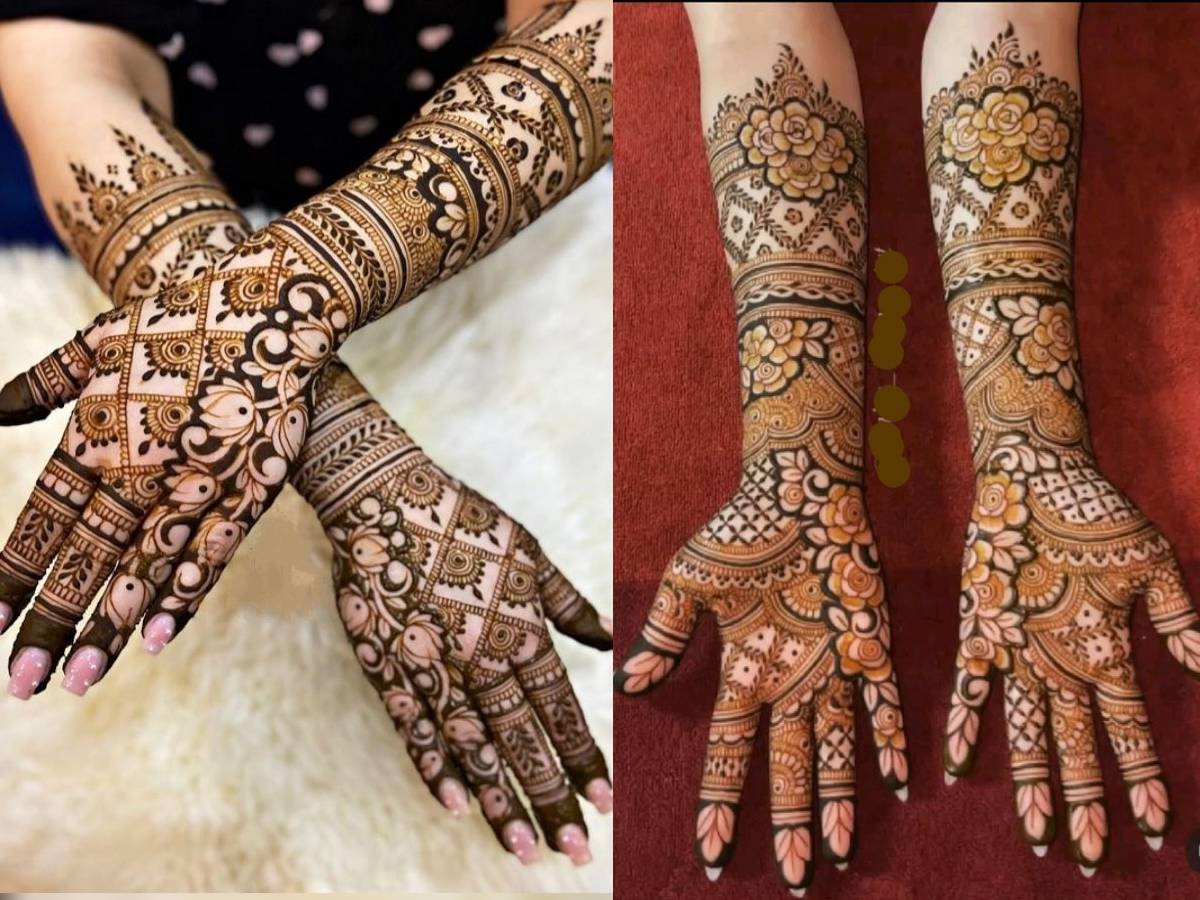 bridal mehndi designs 2025 unique latest bridal mehndi designs for ...