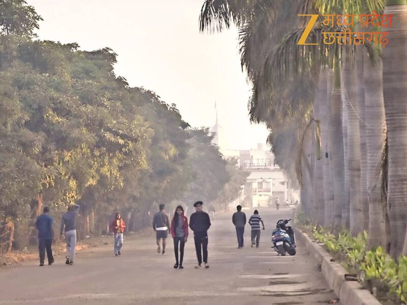 cold wave begins in chhattisgarh weather today temperature drops in ...