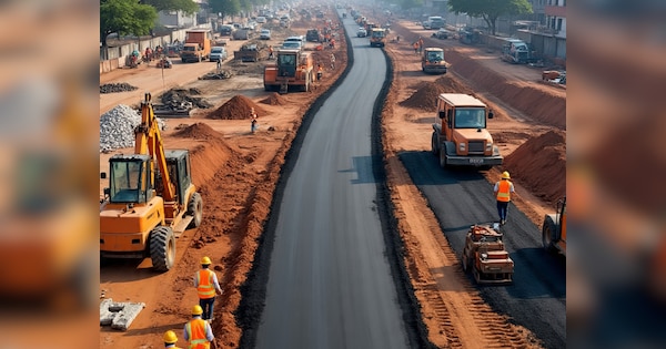 city in UP will get a new road built for 1100 meters and the village ...
