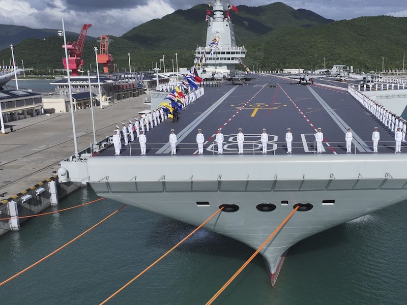 China most dangerous aircraft carrier Fujian is ready Dragon USA ...