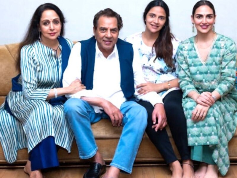 2 marriages total 6 children Dharme ndra family is one of the biggest ...