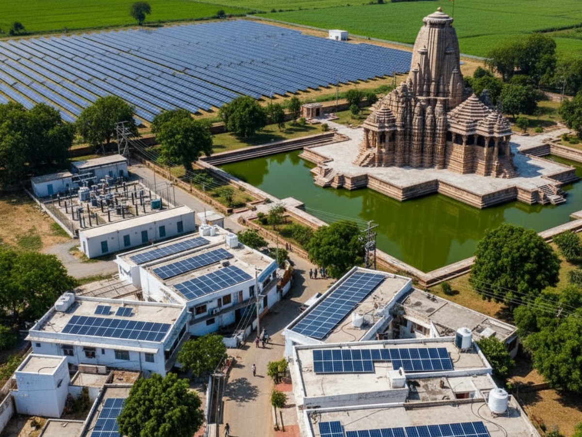 India first solar village Modhera gujarat india renewable model | 24x7 ...