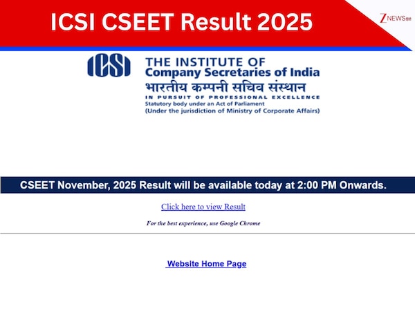 icsi cseet result november 2025 Declared How To Download marksheet ...