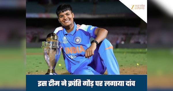 womens worlds cup winner cricketer kranti goud retained by up warriorz ...