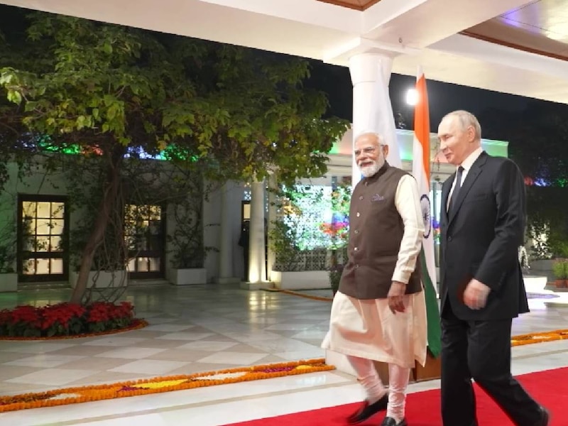 Russian President Vladimir Putin visit india in pm house see prime ...