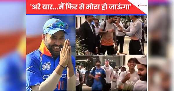Nahi Yar mota ho jaunga Rohit Sharma refused cake funny video goes ...