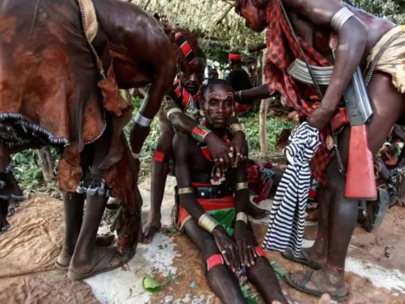 this tribe of MP Chhattisgarh people make the son-in-law drink pig's ...