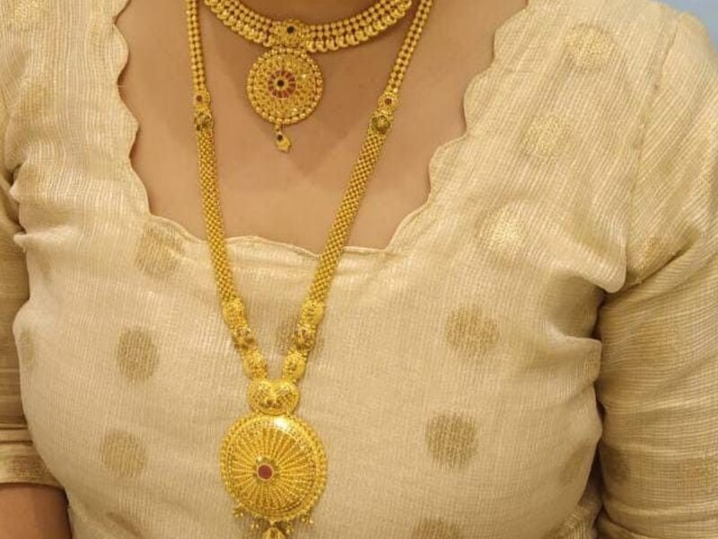 latest gold rani haar designs traditional rani haar necklace fashion ...