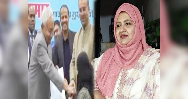Sumaya Rana FIR on CM Nitish Kumar and Sanjay Nishad over Doctor Nusrat ...