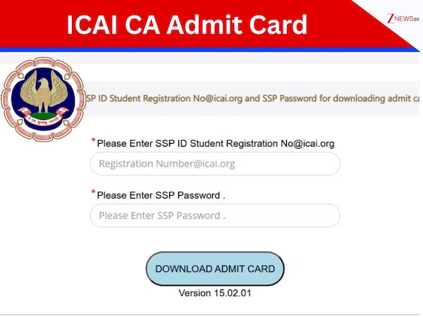 ICAI CA Admit Card Released January 2026 Intermediate and final exams ...