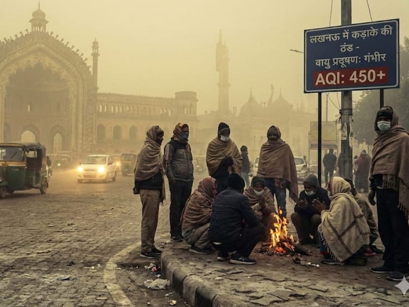 Lucknow AQI Today Live Real time air quality index 19 December 2025 ...