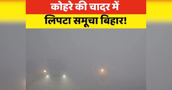 Bihar Weather Dense Fog And Cold Wave People Suffered Watch Video ...