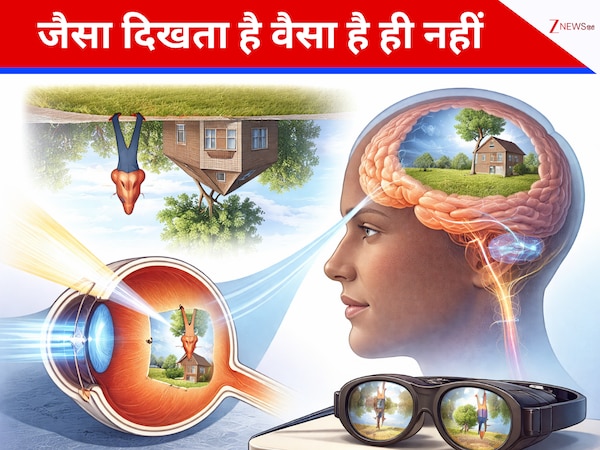 How human eyes see upside down image and brain corrects vision science ...