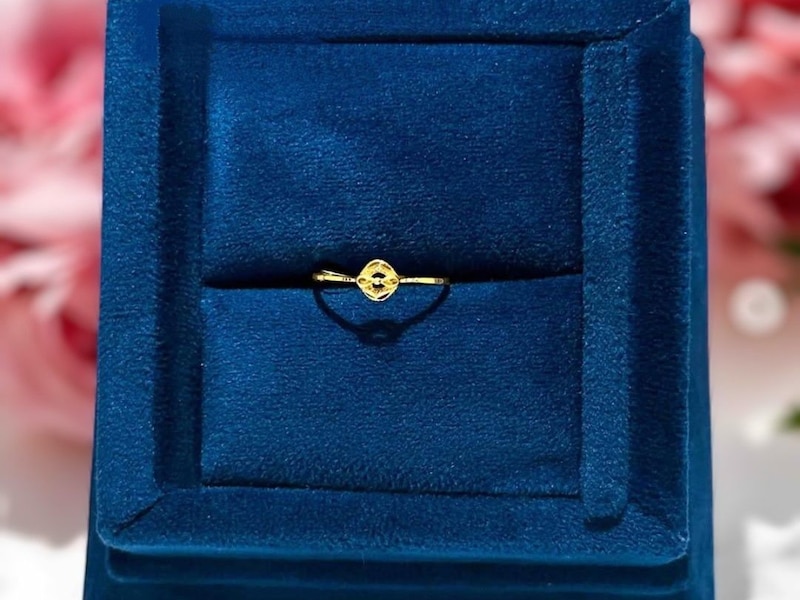 latest gold plated ring designs trending dailywear gold plated rings ...