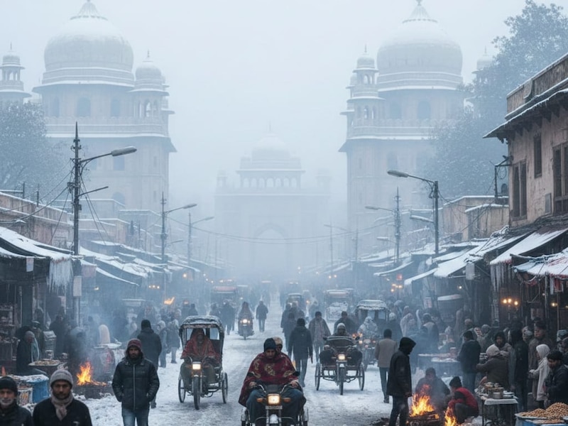 lucknow weather aqi live today 19 January smog air quality index rain ...