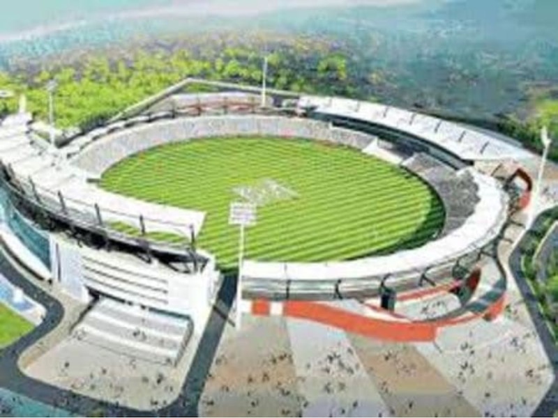 international cricket stadium will built tal nador Gorakhpur like Ekana ...