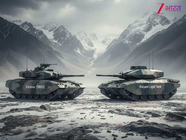 Light Tank India Zorawar vs Kalyani KSSL Indian Army | पहाड़ों की जंग ...