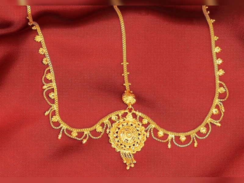 gold plated matha patti designs latest bridal gold matha patti designs ...