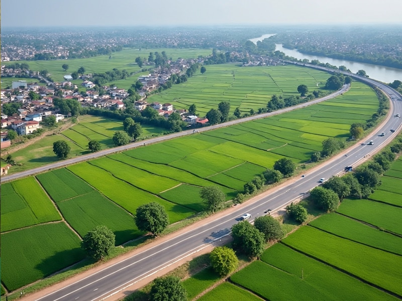 Land acquisition Partapur Fafunda new bypass in Meerut is complete ...