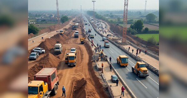 four lane link expressway will pass through 63 villages in four tehsils ...