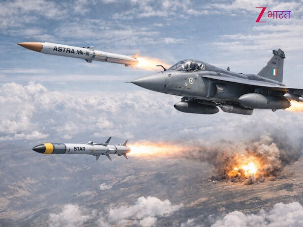 Drdo astra mk3 star missile double attack plan tejas | DRDO का 'डबल ...