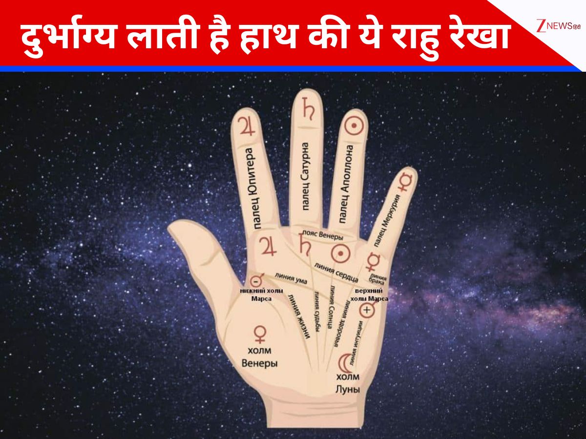 hast rekha palmistry palm rahu rekha importance effect and disadvantage ...