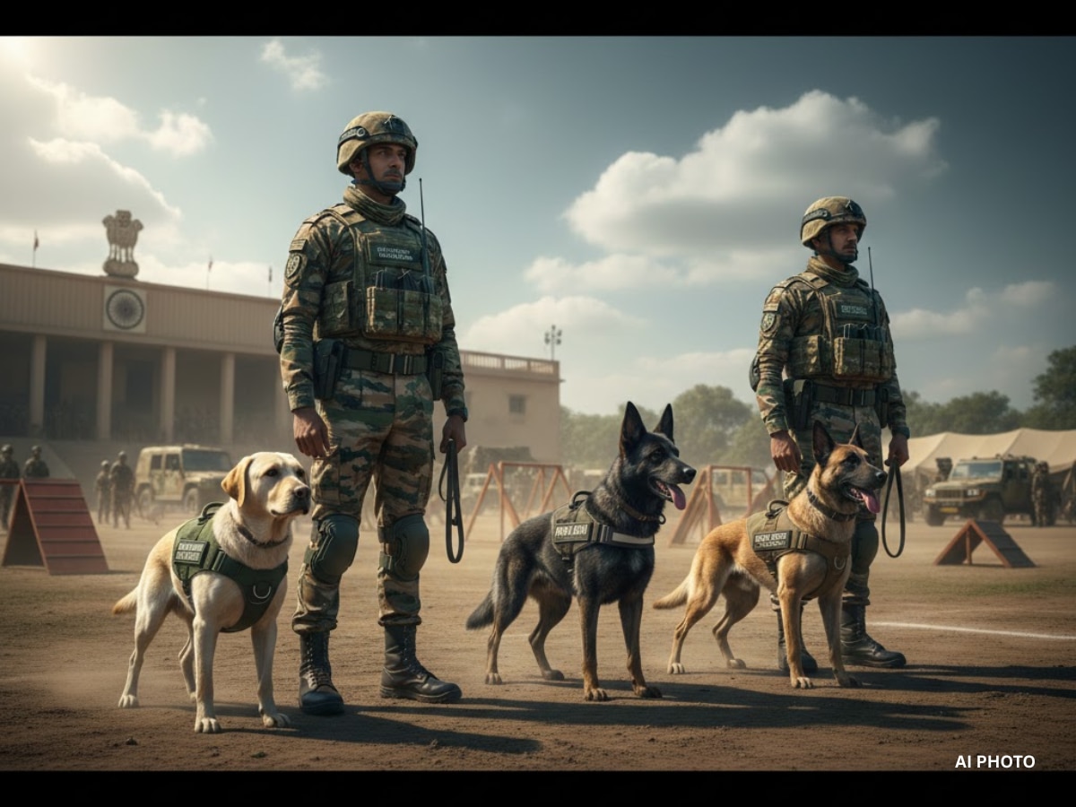 Indian army dog Tyson K9 Kishtwar Operation RVC Training | इंडियन आर्मी ...