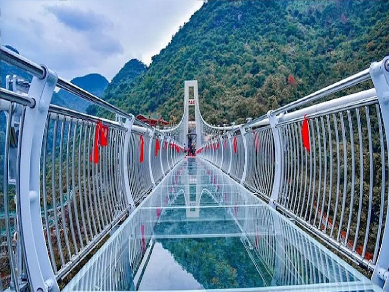 rishikesh new glass bridge bajrang setu height adventure experience ...