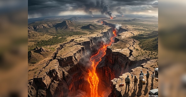 Africa Splitting Into Two Scientists Discover Secret Behind New Ocean ...