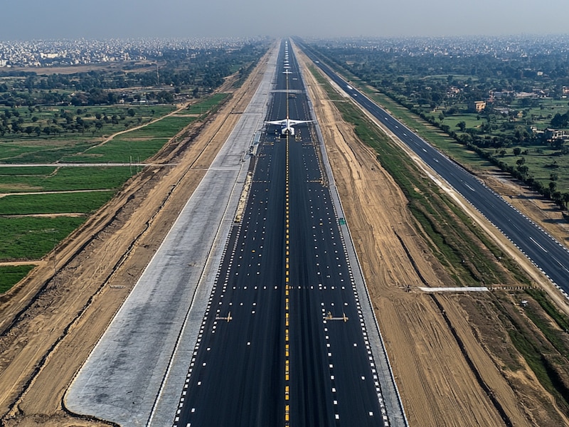 noida jewar airport connectivity with 4 expressway metro train and rrts ...