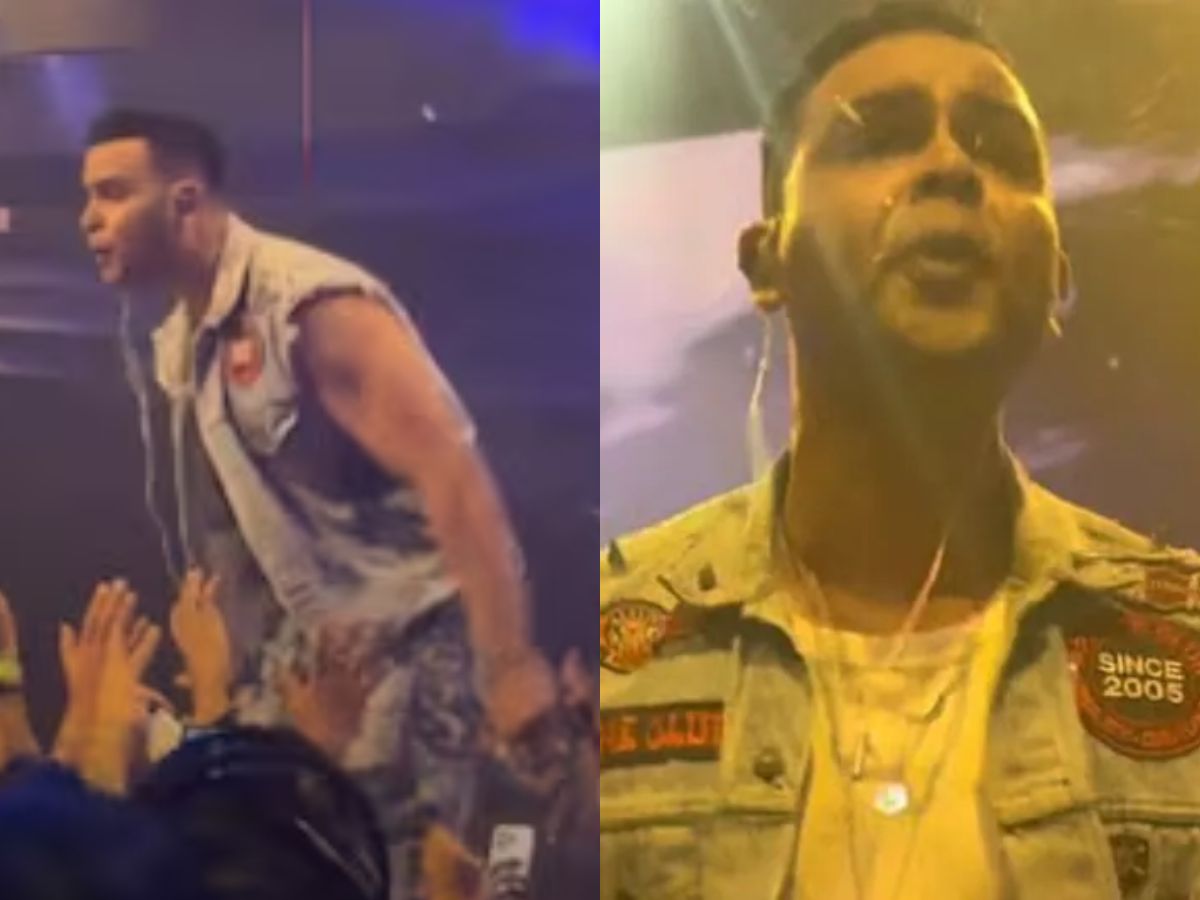 Famous Singer Arpit Bala Spits At Fan on live concert thrown bottle ...