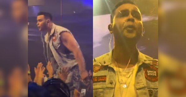 Famous Singer Arpit Bala Spits At Fan on live concert thrown bottle ...