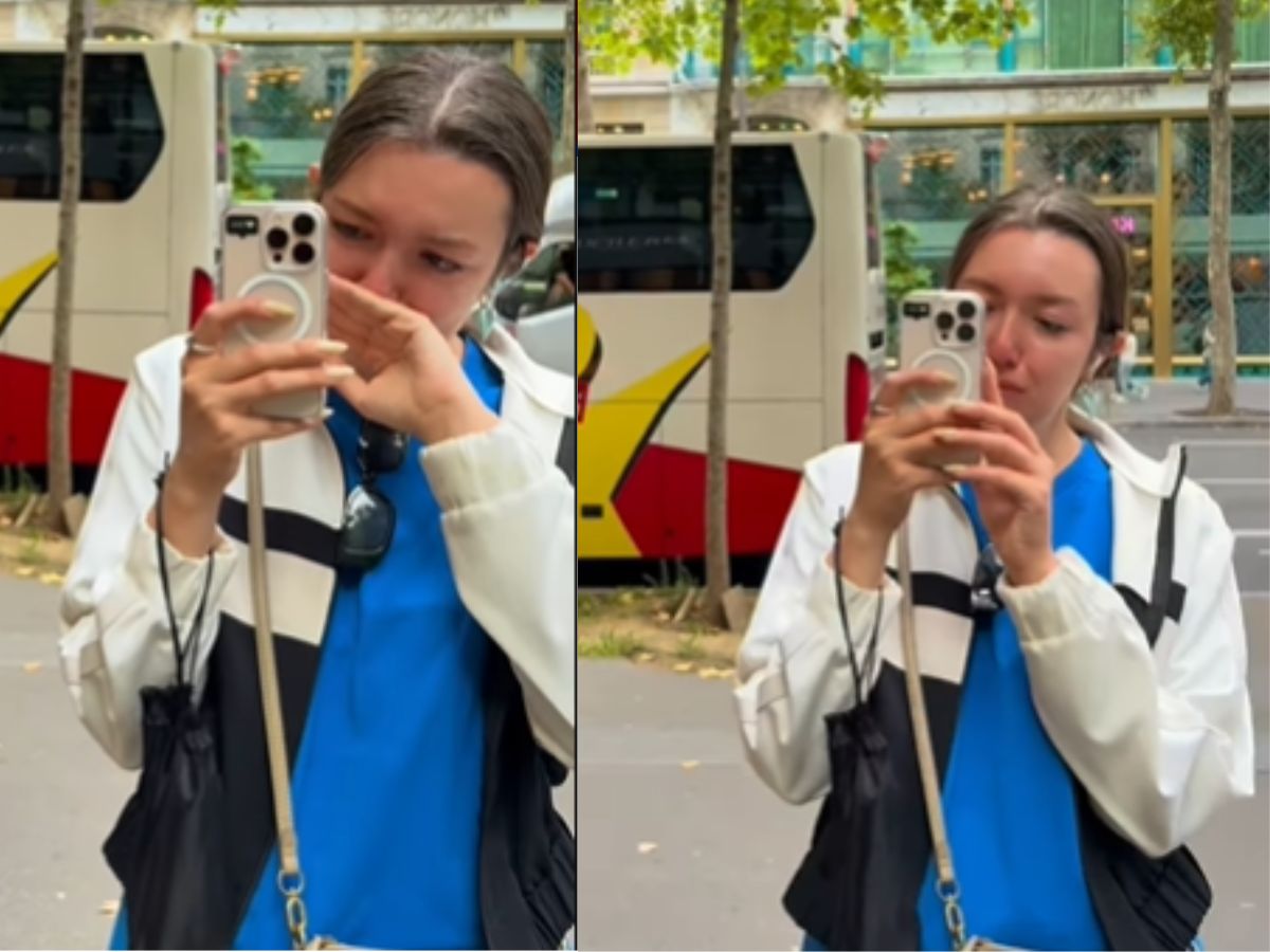 foreign girl Crying missing India emotional trip Viral Video trending ...