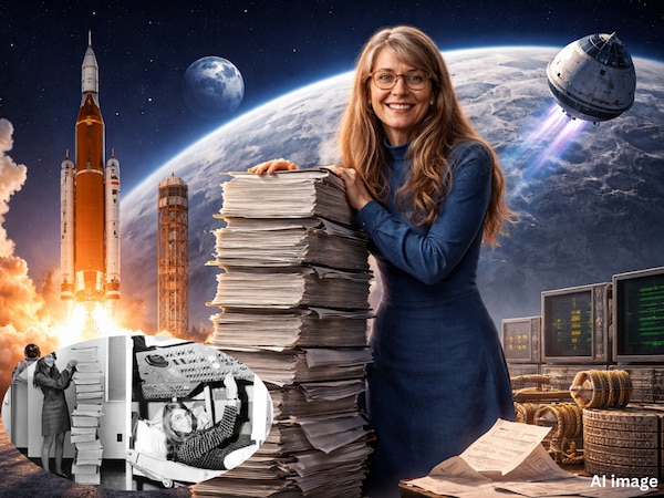 who is margaret hamilton apollo handwritten code driving artemis ii ...