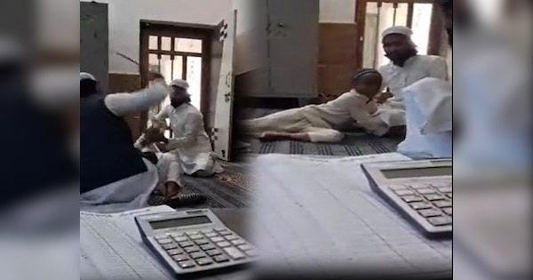 UP Saharanpur madrasa child beating video viral accused maulana arrested