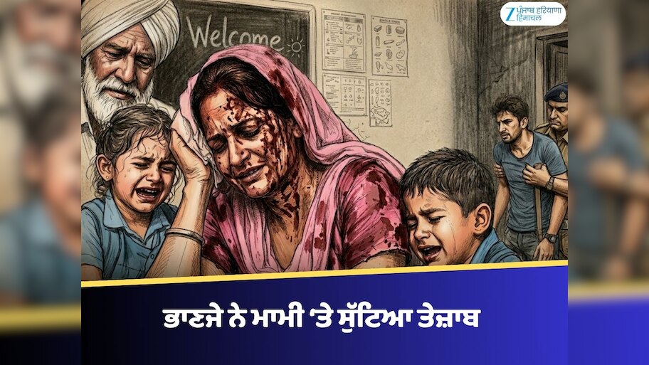 Batala ACID Attack News | ਬਟਾਲਾ ‘ਚ ਦਹਿਲਾਉਣ ਵਾਲੀ ਘਟਨਾ; ਭਾਣਜੇ ਨੇ ਮਾਮੀ ‘ਤੇ ...