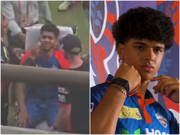 who is sahil parakh dc vs rcb ipl 2026 debut facial injury recovery ...