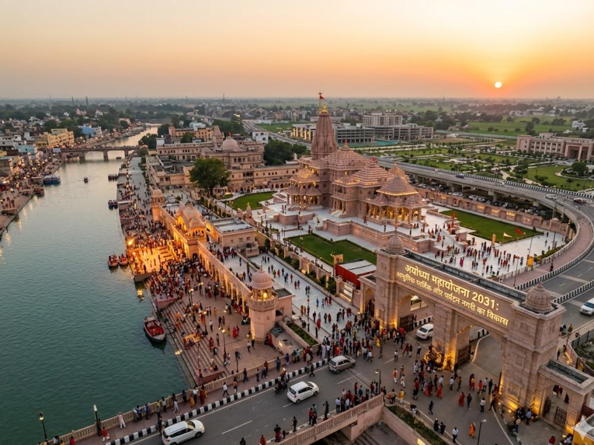 UP govt approved Ayodhya Master Plan 2031 to develop 87300 hectares ...