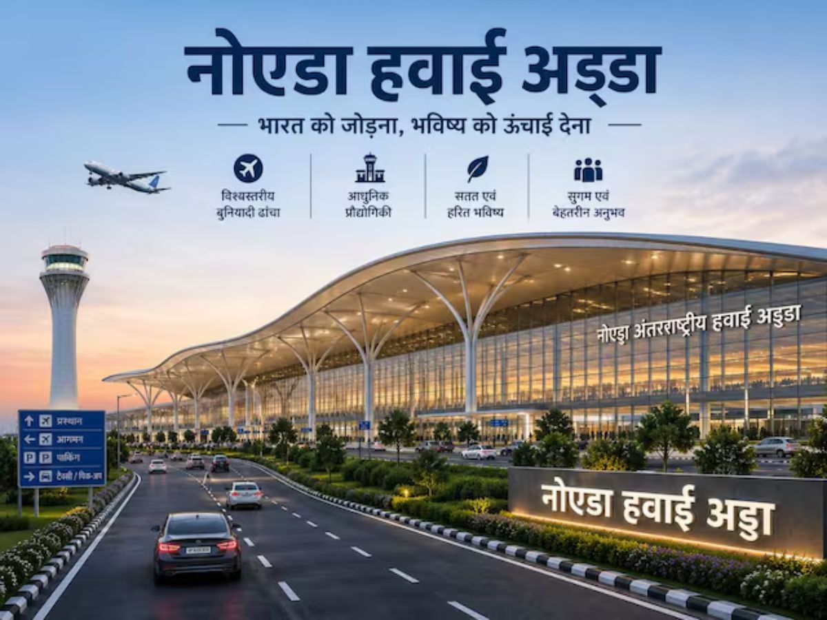 Noida Airport ticket booking start first flights from Jewar to lucknow ...
